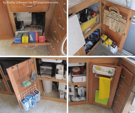 11 Clever Ideas For Organizing Rv Cabinets Rv Inspiration