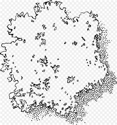 树木大树黑白风手绘线稿带投影png图片素材下载 图片编号11187552 Png素材网