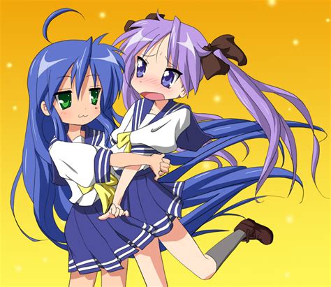 Hiiragi Kagami And Izumi Konata Lucky Star Danbooru