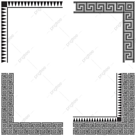 Geometric Pattern Set Vector Hd Images Geometric Angular Pattern Set