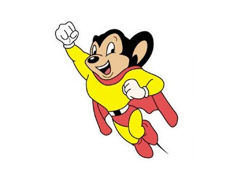 Download Classic Mighty Mouse Superhero Wallpaper