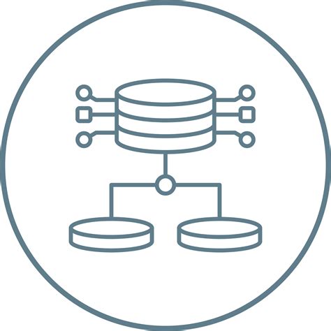 Structured Data Vector Icon 20256368 Vector Art At Vecteezy