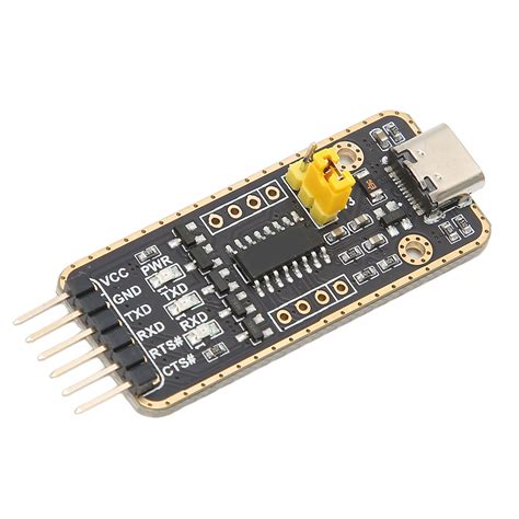 2024 usb to uart ttl adapter type c interface for ch343g chip overvoltage protection 6pn serial