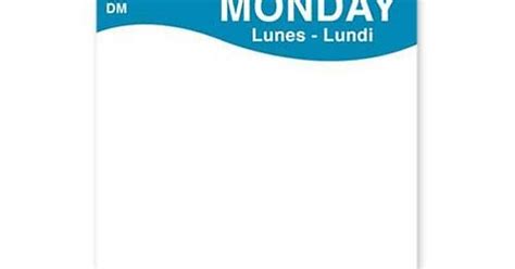 Daymark 1133331 Dissolvemark 2 In X 2 In Monday Label Etundra Imgur