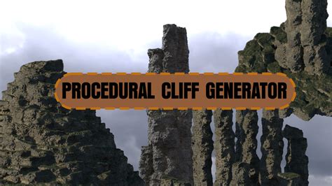 Cliff Generator Geometry Nodes Superhive Formerly Blender Market