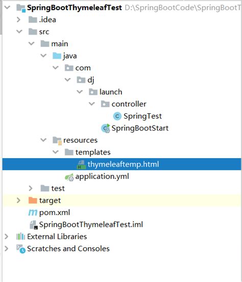 Springboot整合thymeleaf展示页面 离人怎挽wdj 博客园