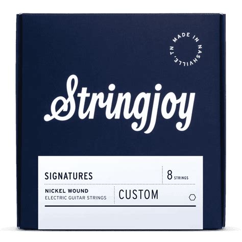 Stringjoy Custom Guitar Strings The Original Custom String Sets