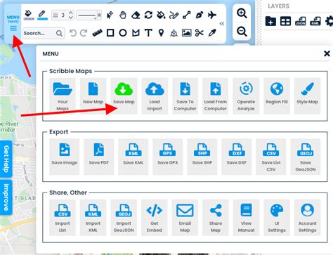 Create Shape Files Scribble Maps