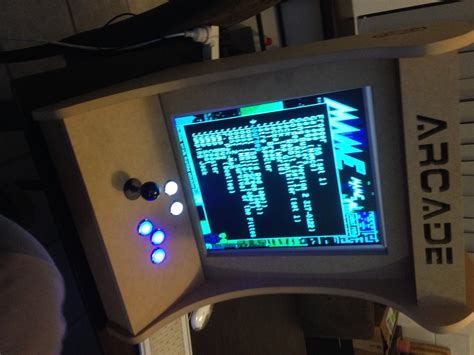 DIY Arcade Cabinet Shaddow Library