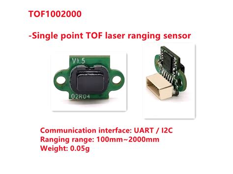 Single Point Range Lidar Sensor Laser Range Sensor Module 100 2000mm