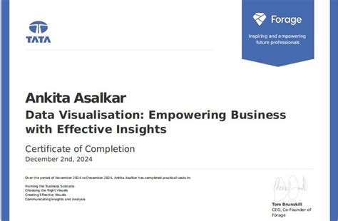 Ankita Asalkar On Linkedin Datavisualization Certificateofcompletion