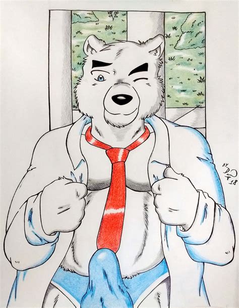 Rule 34 Absurd Res Anthro Barazoku Belly Black Nose Blue Clothing Blue Eyes Blue Underwear