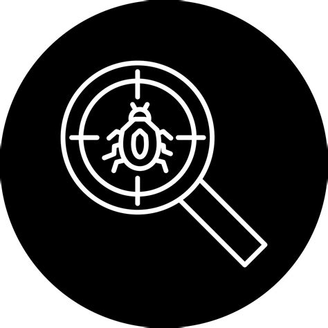 Bug Tracking Vector Icon Style 22544319 Vector Art At Vecteezy