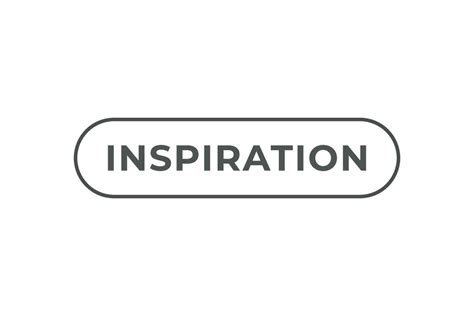 Inspiration Button Speech Bubble Banner Label Inspiration 23665689