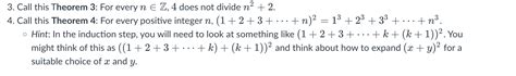 Solved I Need Help With Theorem 3 And 4 For My Homework I Chegg Com