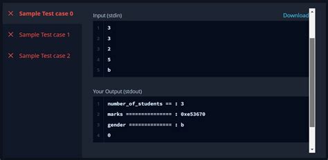 C Hackerrank Students Marks Sum By Aiya Aiyara Oct 2023 Medium