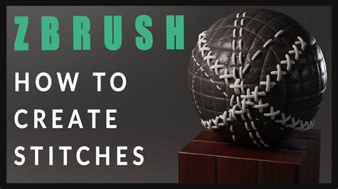 ZBrush Quick Tip Series CREATING STITCHES IN ZBRUSH YouTube