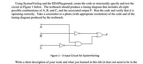 Solved Using System Verilog And The Edaplayground Create