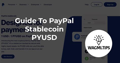 The Complete Guide To Paypal Stablecoin Pyusd