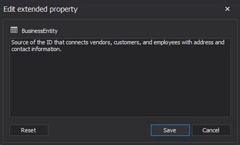 How To Use Extended Properties To Document A Sql Server Database The Quest Blog
