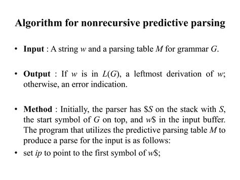 Top Down Parsing Pptx