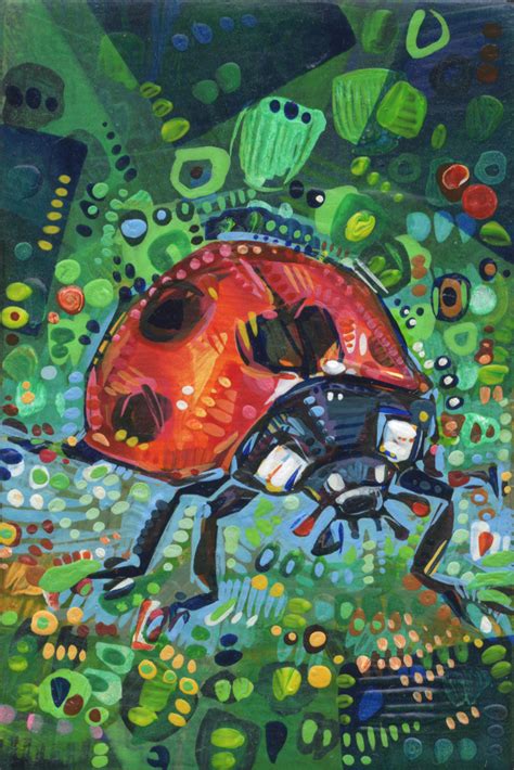 Ladybug Artwork By Oregon Illustrator Gwenn Seemel 2017