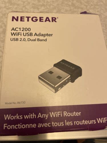 Netgear A PAS AC Wifi USB Dual Band Adapter A PAS A EBay