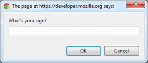 Window Prompt Web Api Interfaces Mdn