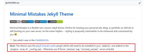 Page Build Failed For The `master` Branch With The Following Error · Issue 1881 · Mmistakes