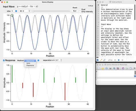 Demo Waves In Materials Igor Pro By Wavemetrics