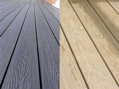 Composite Decking Comparison Different Quality Levels Of Composite