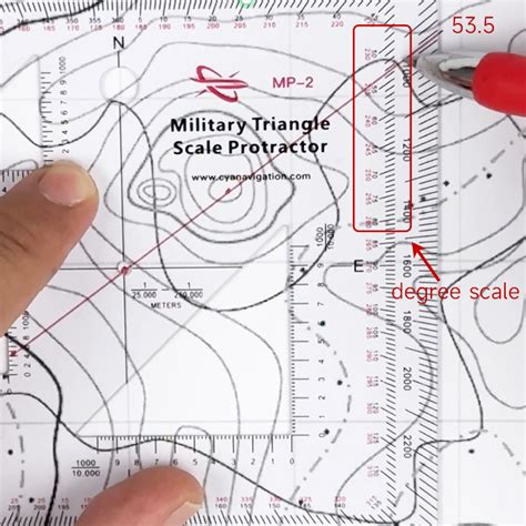 How To Use A Military Protractor For Land Navigation Home Cya Aviation