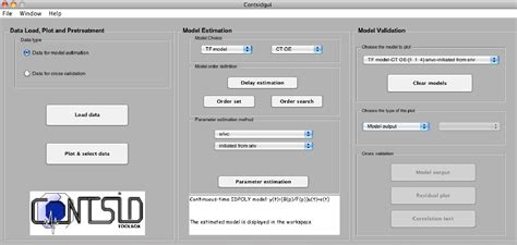 Figure 1 From Teaching Data Based Continuous Time Model Identification With The Contsid Toolbox