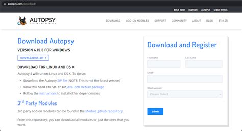 Autopsy Installation Cyberwiki Encyclopedia Of Cybersecurity