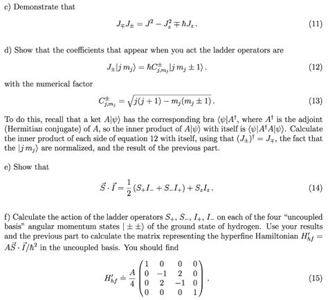 Solved Problem 53 Angular Momentum Ladder Operators 40