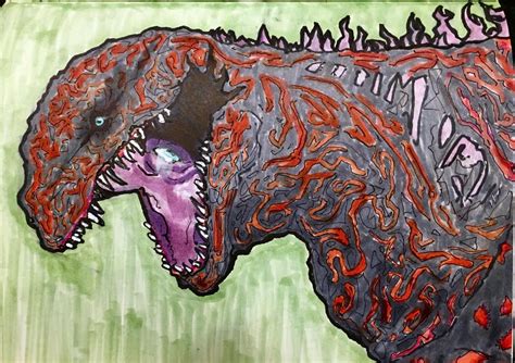 My Drawing Of Shinzilla R Godzilla