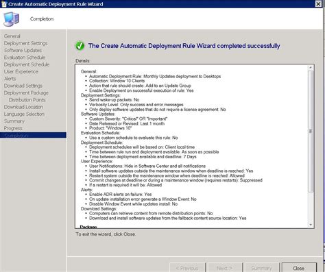Create A Sccm Automatic Deployment Rule