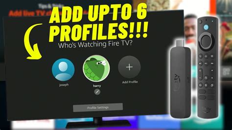 Create Multiple Profiles On FireStick 2025 Update YouTube