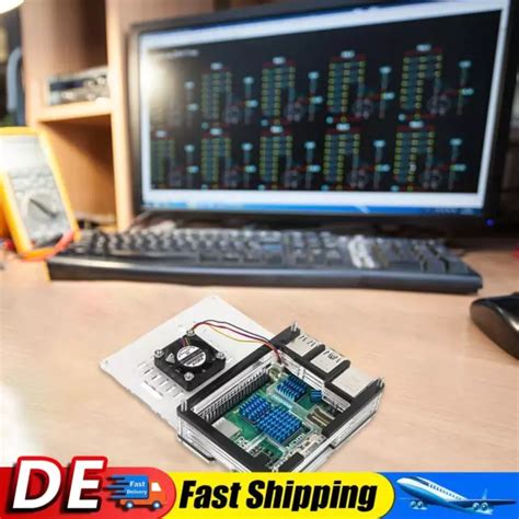 Custodia Protettiva Acrilica Adatta Per Raspberry Pi 5 4 Gb 8 Gb Solo Custodia Hot Eur 6 70