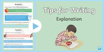 Explanation Text Examples Resources Twinkl