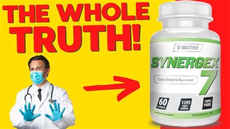 Synergex 7 Review Be Careful Does Synergex 7 Works Synergex 7 Legit