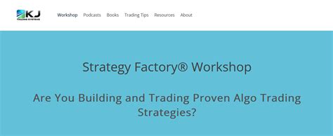 Kevin Davey Strategy Factory Workshop 2021 Trading Courses Online