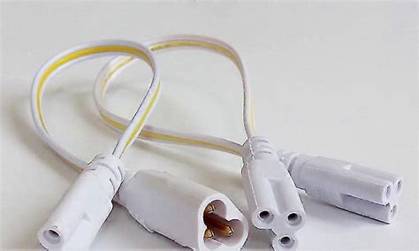 2 Pack 3pin M F T5 T8 Led Lamp Connecting Wire Ceiling Lights