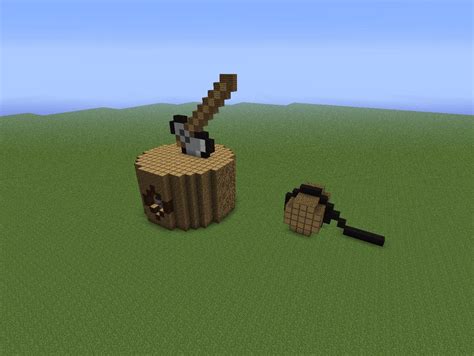 Mother Tree Stump With Spider Cave Inside Diamonds A Comment Favourites Minecraft