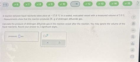Solved A Reaction Between Liquid Reactants Takes Place At Chegg