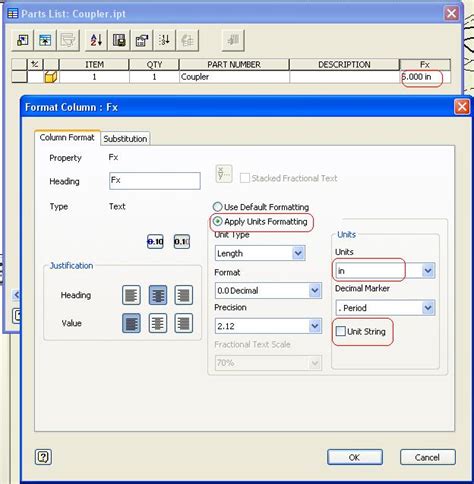 How To Export User Parameter To Drawing Without Units Autodesk Community