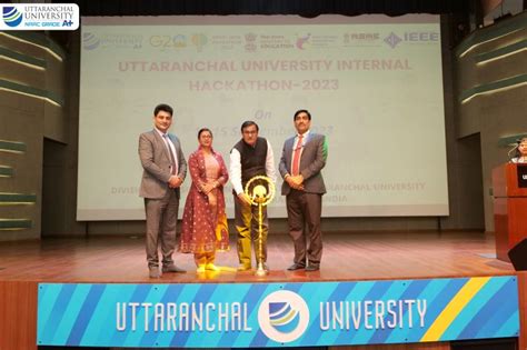 Uttaranchal University Inaugurated A 24 Hour Hackathon On September 14