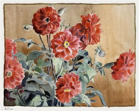Hannah Borger Overbeck Dahlias Picture Color Codes