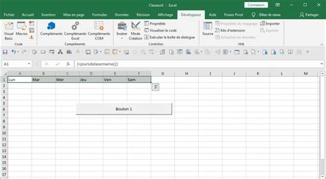 Exemple De Programme Dans Excel Vba Qui Crée Une Fonction