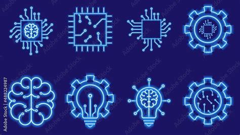 Microprocessor Illustration Microcontroller Appearance Vector